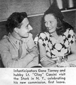 gene tierney and handicapped daughter | Lisa's History Room